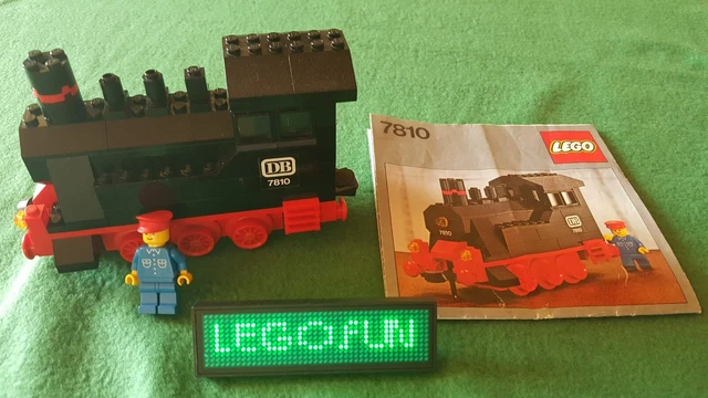 LEGO® 12V 7810 Locomotive + OBA Railway/Locomotive Train(7727 7750 7755 ...