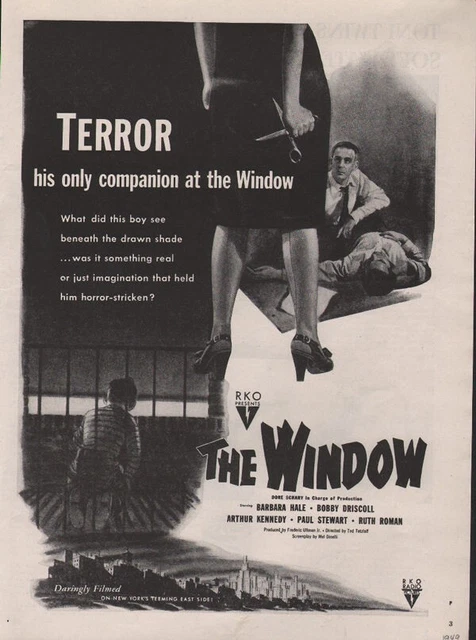 1949 BARBARA HALE Bobby Driscoll Hur Kennedy Paul Stew Terror Lsb ...