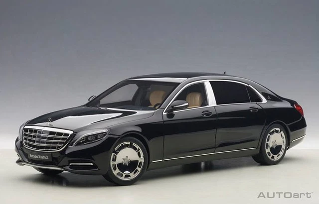 1:18 AUTOART MERCEDES Maybach S-Class S600 V12 Biturbo 2016 Black ...