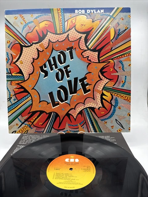 BOB DYLAN SHOT Of Love EX Vinyl UK 1981 original CBS A1/B3 Matrix LP 85178 ALBUM £10.77 ...
