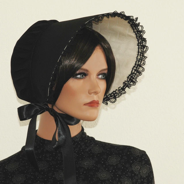 VIKTORIANISCHE SCHUTE/HAUBE - Victorian/ Edwardian Bonnet, Steampunk ...