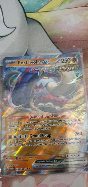 CARTE POKÉMON FORT-IVOIRE ex 053/091 - EV04.5 Destinées de Paldea FR ...