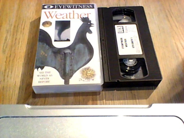 EYEWITNESS WEATHER UK PAL VHS VIDEO 1996 NM Andrew Sachs BBC tv Natural ...