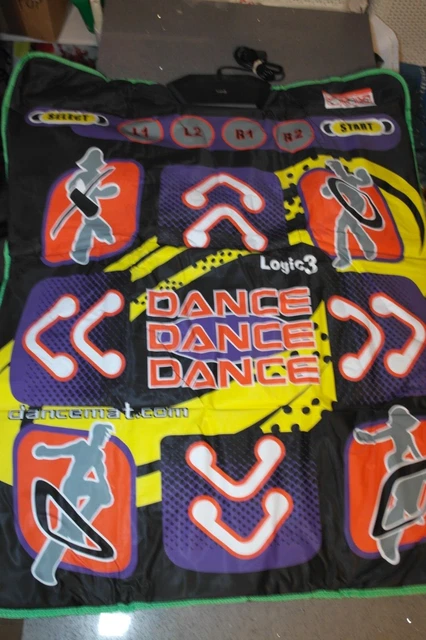 DANCE MAT PAD DDR Dancemat for PS1 PS one and Playstation 2 PS 2 Logic3 ...