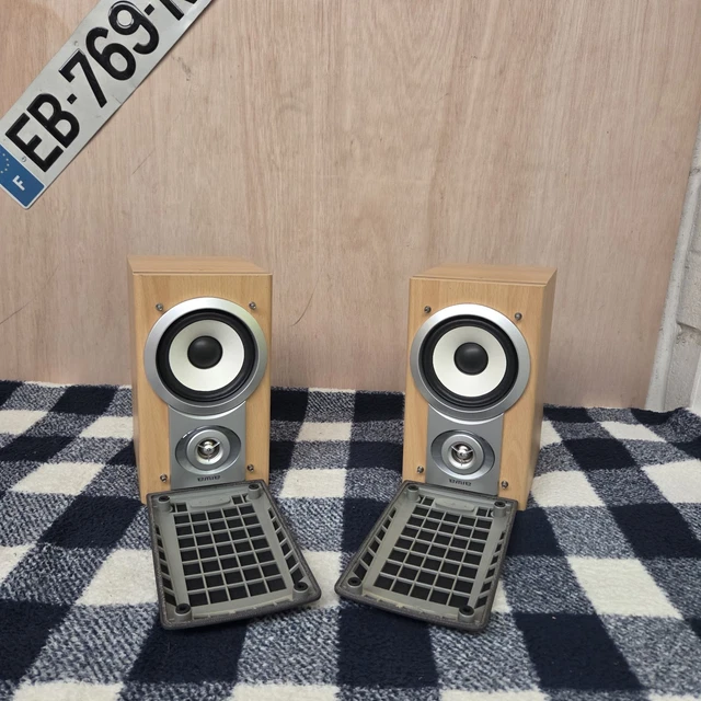 AIWA SX-LM191 2-WAY bookshelf speakers Working Order £24.99 - PicClick UK