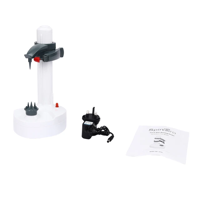 ELECTRIC KITCHEN FRUIT Vegetable Peeler Plastic Electric Potato Peeling ...