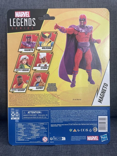 HASBRO MARVEL LEGENDS X-Men 97 MAGNETO 6-inch Action Figure BRAND NEW £ ...
