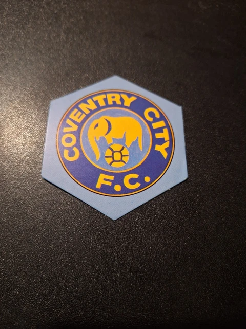 RARE OLD FOOTBALL Badge Coventry City FC 1971 In Mint Condition Vintage ...
