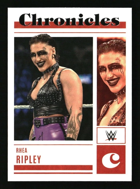 2023 PANINI CHRONICLES WWE Wrestling Rhea Ripley Card #45 $2.00 - PicClick