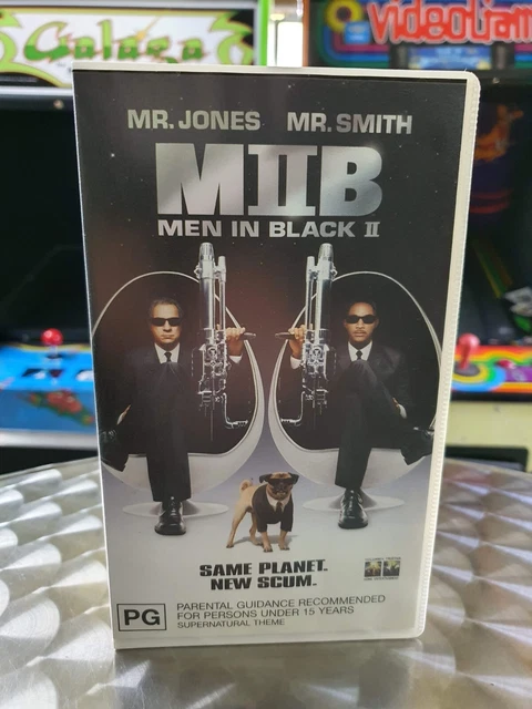 MIB MEN IN Black II 2 - VHS Movie - Video Tape $4.08 - PicClick AU