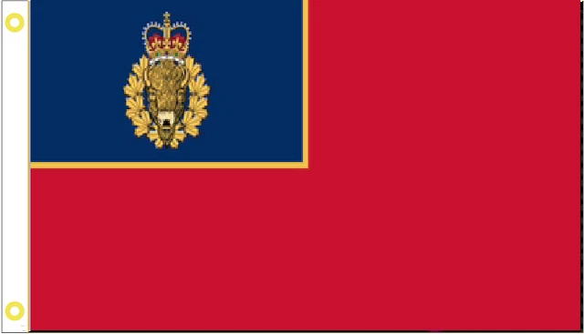 BRITISH EMPIRE FLAG Royal Canadian Mounted Police RCMP 1991 Canada ...
