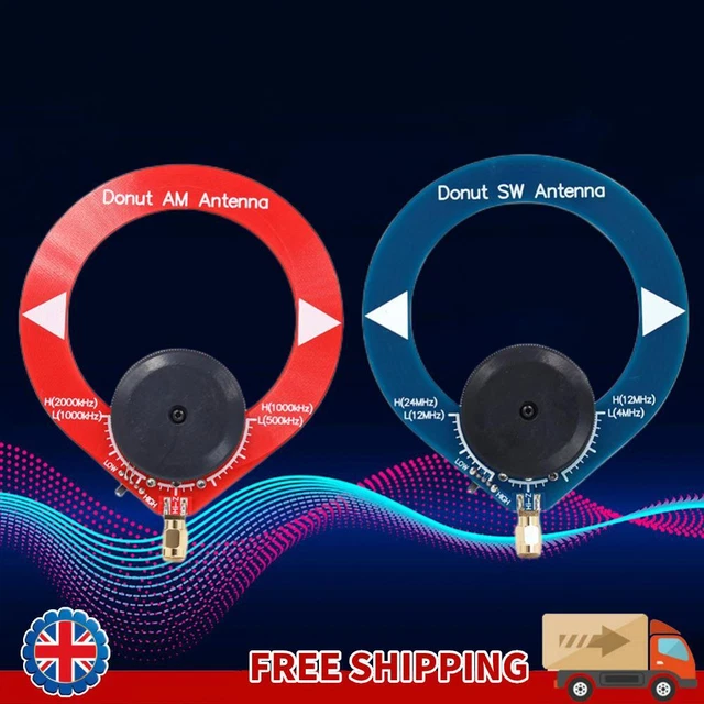 LOOP ANTENNA AM MW/SW Small Donut Antenna No Burrs for Radio Antenna ...
