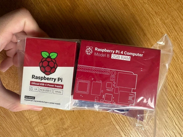 Raspberry Pi 4 Model B 2gb Ram Starter Kit New And Sealed Next Day 8120