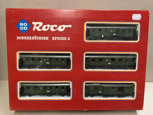 ROCO HO 04062 S : Set Donnerbüchsen Epoche II, état neuf. EUR 75,00 ...