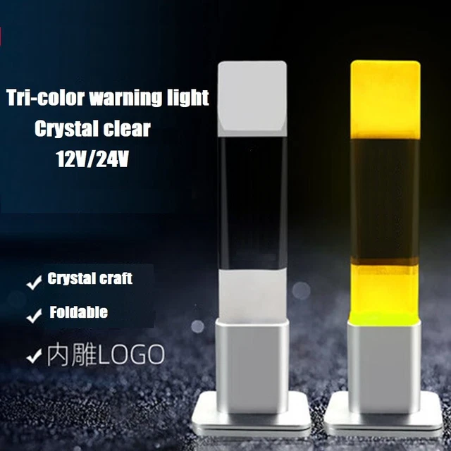 LED TRI-COLOR LIGHT Alarm Indicator Buzzer 12V24V CNC Machine Tool ...