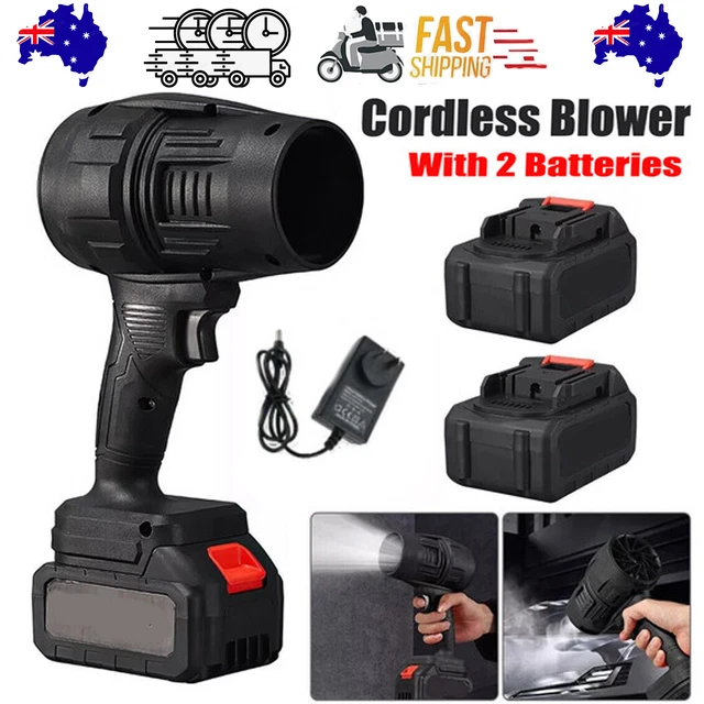 CORDLESS BLOWER PORTABLE Handheld Electric Brushless Turbo Jet Fan 2 ...
