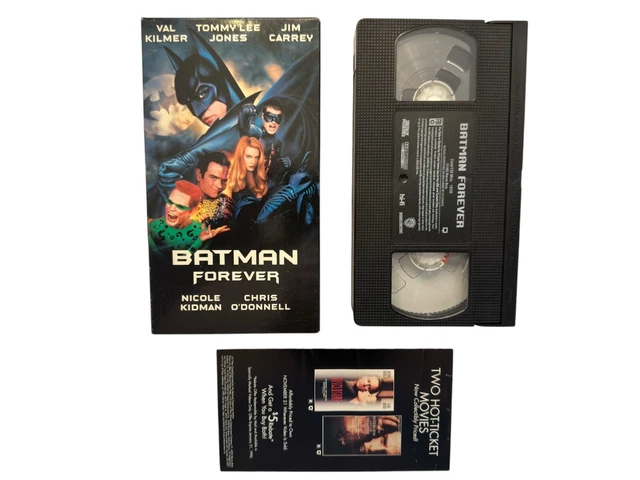 BATMAN FOREVER (SEALED VHS, 1995) Jim Carrey, Val Kilmer, Tommy Lee Jones £6.76 - PicClick UK
