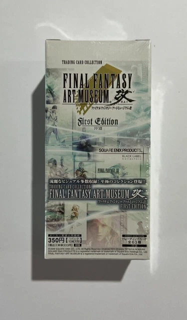 FINAL FANTASY XIII Art Museum Kai First Edition TCG FF13 Sealed ...