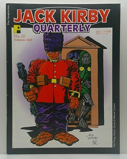 JACK KIRBY QUARTERLY #10 1998 Barry Windsor-Smith The Thing Doctor Doom ...