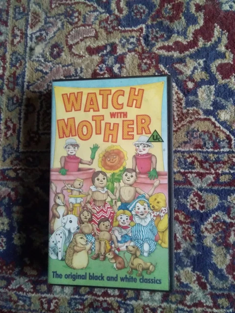 WATCH WITH MOTHER Vhs Video,+Andy Pandy, Bill And Ben Flowerpot Men ...