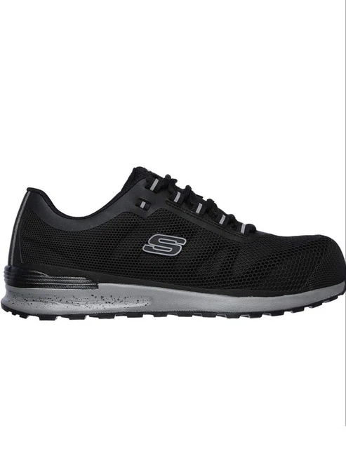 SKECHERS STEEL TOE Cap Work Safety Trainers Mens Boot Shoes Lightweight ...