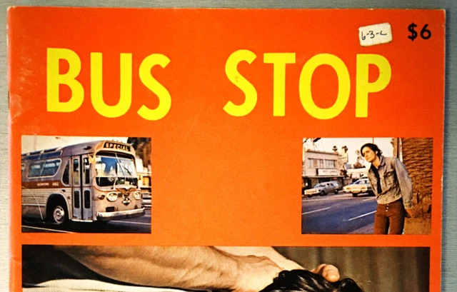 VINTAGE GAY MAGAZINE - BUS STOP - early 1970s - vintage gay classic ...