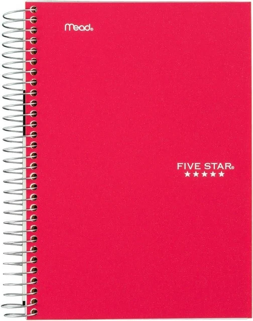 SPIRAL NOTEBOOK, 1 Subject, College Ruled Paper, 100 Sheets, Colored Small Note $78.95 - PicClick AU