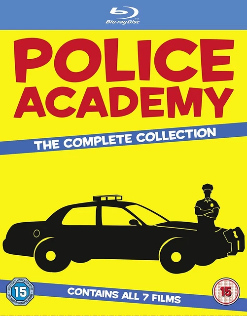 POLICE ACADEMY THE COMPLETE COLLECTION Blu Ray Boxset Region B New ...