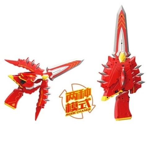 MINI FORCE X Weapon Force X Selector Sound Light Sword Deformation Toy ...