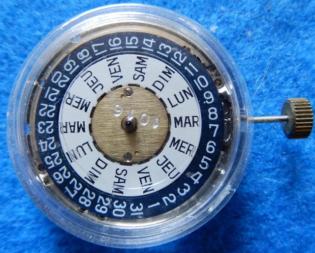 ETA 2630 MECHANICAL automatic watch movement 17 jewels Incabloc day ...