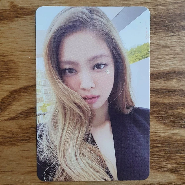 Jennie Official Photocard Blackpink 2nd Album Born Pink Box Set Ver Yg