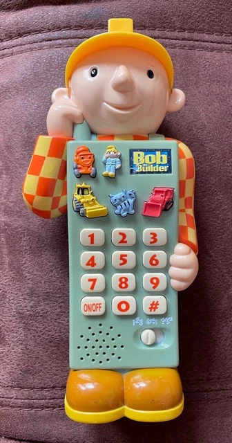BOB THE BUILDER Bobs Mobile Phone Interactive, Educational Musical ...
