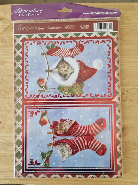 HUNKYDORY A CUTE Christmas Luxury Card Making Kit New In Original ...