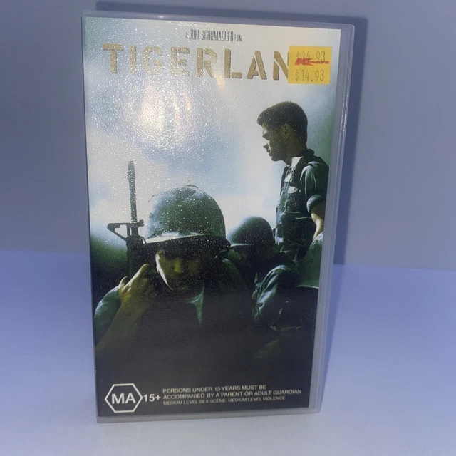 TIGERLAND - VHS MOVIE - Big Box Ex Rental - TRACKED POSTAGE - AUS ...