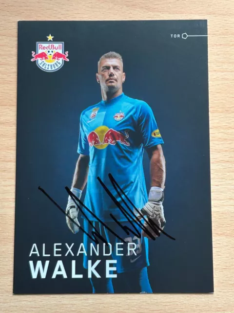 ALEXANDER WALKE - Red Bull Salzburg - Autogrammkarte original signiert ...