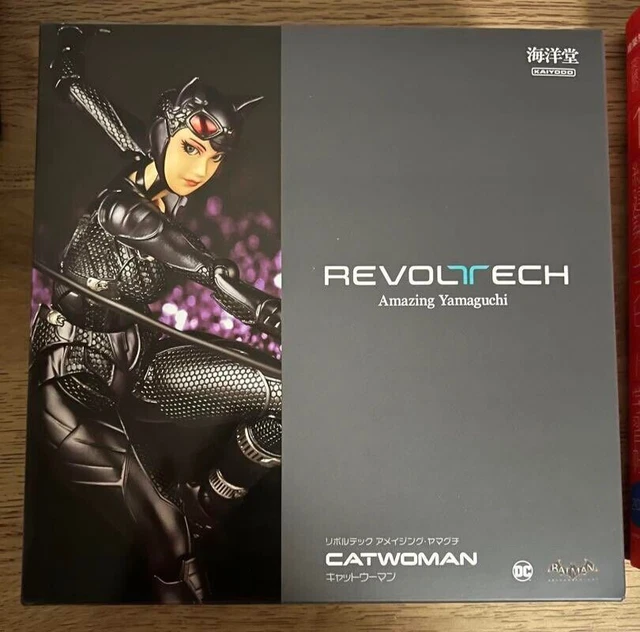 FIGURINE REVOLTECH AMAZING Yamaguchi Catwoman Batman Arkham Kaiyodo ...