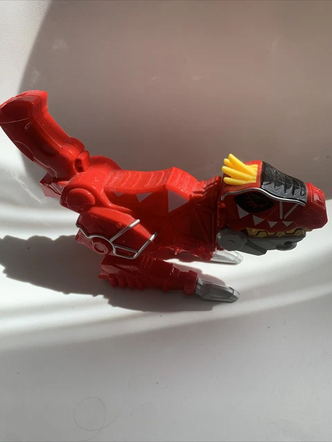 POWER RANGERS DINO Supercharge Deluxe T-rex Morpher Toy Red £15.00 ...