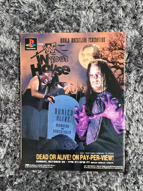 WWF WWE RAW Magazine Nov/Dec 1996 Sunny Edition **READ DESCRIPTION** £ ...
