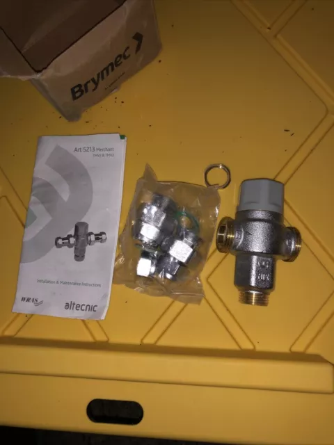 BRYMEC 15MM THERMOSTATIC Mixing Valve £23.00 - PicClick UK