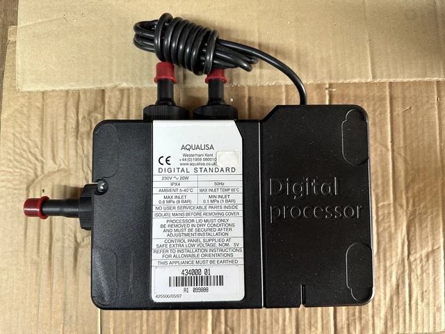 AQUALISA A1 DIGITAL Standard Processor. High pressure - 434000 £325.00 ...
