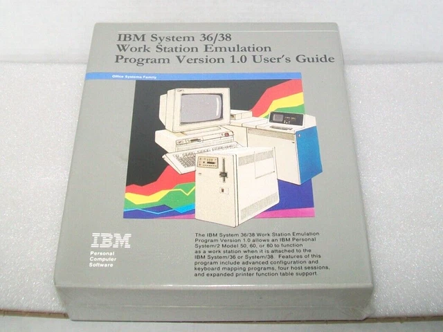 IBM SYSTEM 36/38 Work Station Emulation Program Version 1.0 User's ...