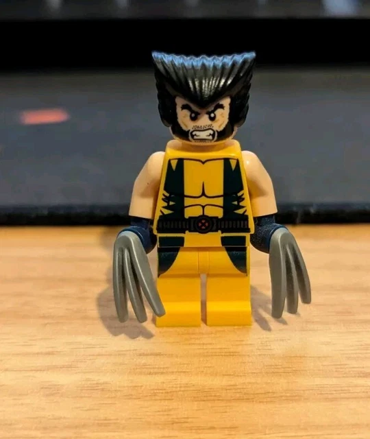 RARE LEGO WOLVERINE Minifigure - From Deadpool Set 6866 - Marvel X-Men ...