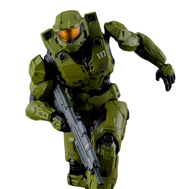 HALO INFINITE MASTER Chief 1/12 Mjolnir Mark VI Gen 3 Action Figure 10 ...