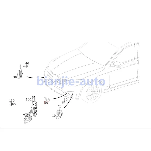 AMBIENT TEMP SENSOR 0075421318 For Benz SLC SLK SLS SL GL GLE GLC GLA ...