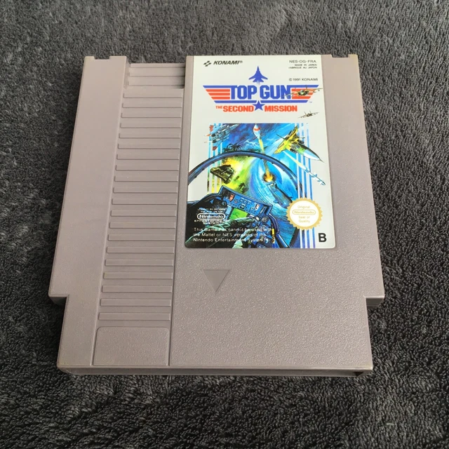 NINTENDO NES TOP Gun the Second Mission FRA Trés Bon état EUR 16,89 ...