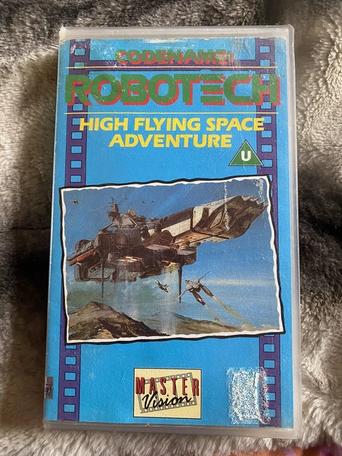 ROBOTECH HIGH FLYING Space Adventure Master Vision VHS Tape Anime Manga ...