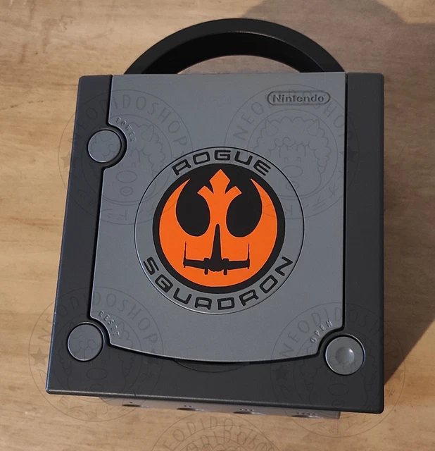 CONSOLE NINTENDO GAMECUBE custom star wars themed rogue leader sw mod ...