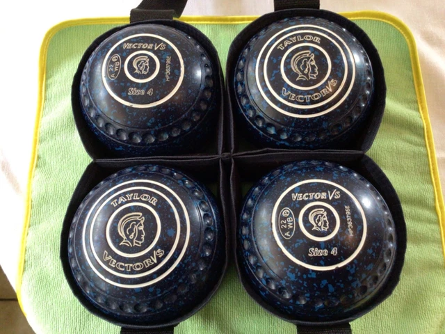 TAYLOR VECTOR VS lawn bowls size 4 £175.00 - PicClick UK