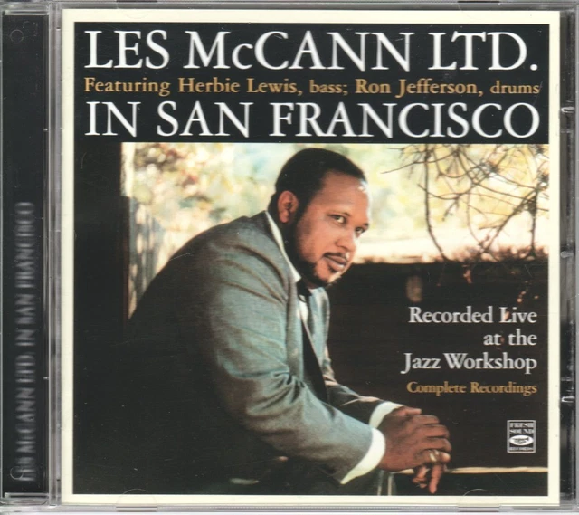 LES MCCANN LTD. In San Francisco CD Spain Fresh Sound 2012 CD, promo ...