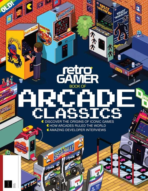 RETRO GAMER MAGAZINE Special Issue Book of Arcade Classics $24.95 ...